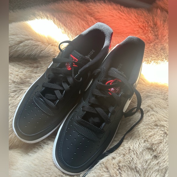 Shoes | Never Worn Black Pink Air Forces | Poshmark